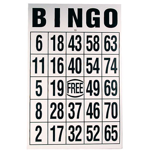 Jumbo Large Print Bingo Cards Board Games Jumbo Large Print Bingo Cards Board Games
